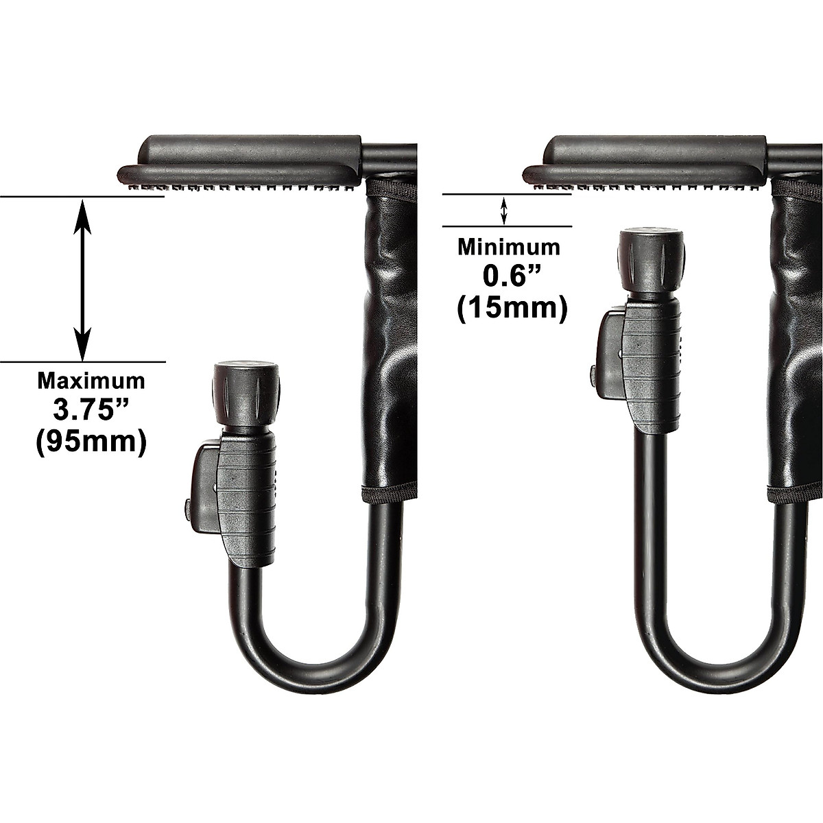 Guzzie+Guss Portable Clip on High Chair for Baby Seat - Folding and Easy Setup for Travel, Home, Restaurants, Picnics - Machine Washable Fabric - Charcoal