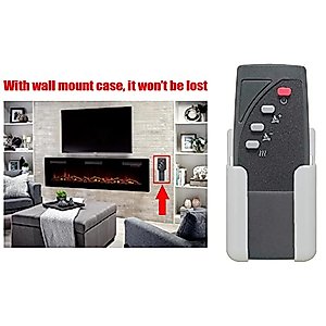 Replacement Remote Control for Twin Star Duraflame DFS-550-20 DFS-550-22 DFS-550-22-BLK DFS-550-22-RED DFS-550-24 3D Electric Fireplace Heater