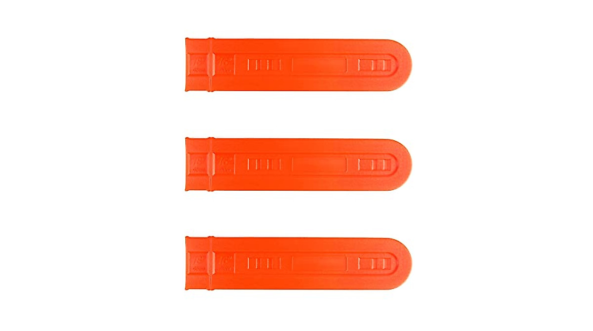 QWORK Chainsaw Chain Covers - Durable 3 Pack