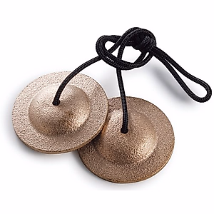 TreeWorks Chimes TRE-FC02 Made in USA Single Pair of Symphonic Quality Finger Cymbals (VIDEO)