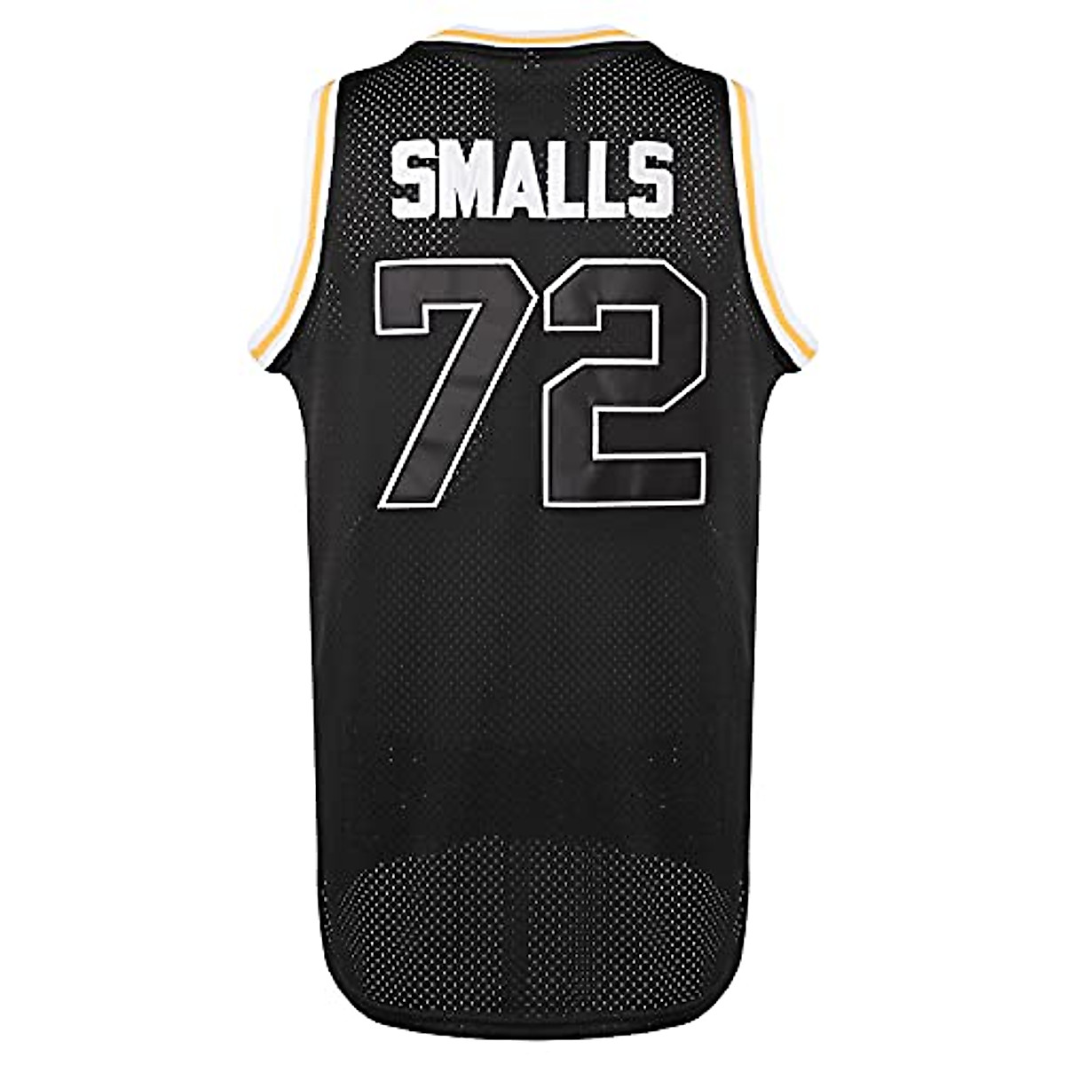 MESOSPERO BadBoy #72 Biggie Smalls Movie Notorious Big 90s Hip Hop Clothes for Party Men Basketball Jersey (Black, XX-Large)