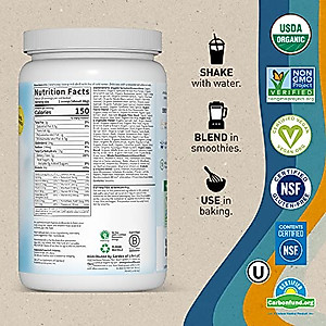 Garden of Life Tasty Organic Vanilla Chai Meal Replacement Shake Vegan 20g Complete Plant Based Protein, Greens, Digestive Enzymes, Pro & Prebiotics for Easy Digestion – Non-GMO Gluten-Free, 2.4 LB