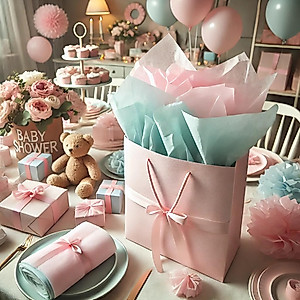 Flexicore Packaging | Gift Wrap Tissue Paper | Size: 15x20 | Acid Free (Black, 100 Sheets)