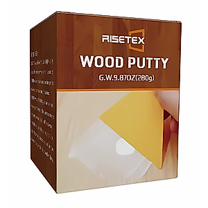 Wood Filler Putty,9.87 Ounce Wood Filler Stainable and Paintable,Walnut Wood Putty,Wood Repair Kit for Quickly Repair Any Breaks,Cracks,Chips and Defects in Wooden Furniture,Easy to Use and Sand