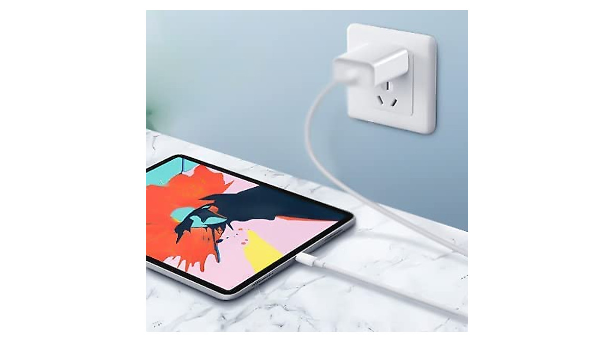ROORUZ 6.6 Ft USB-A to USB-C Cable for iPad Pro, Mini & Air