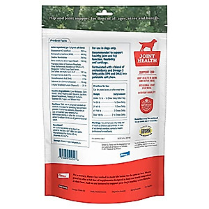 Synovi G3 Soft Chews Glucosamine Joint Supplement for Dogs, 120 count