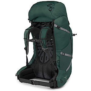 Osprey Aether Plus 100L Men's Backpacking Backpack, Axo Green, Small/Medium