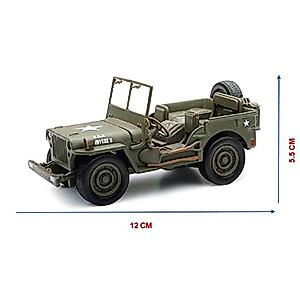 Jeep Willys U.S.A. Army Green 1/32 Diecast Model Car by New Ray