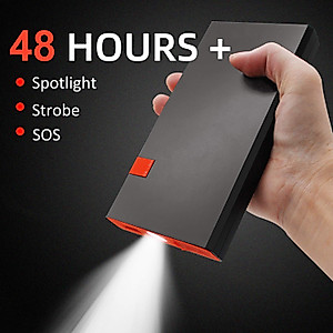 TIWKICH A13 Car Jump Starter 1000A (Up to 5.0L Gas and 2.0L Diesel Engines),12V Lithium Auto Portable Battery Charger jumpstart Booster Pack with LED Light and Tpy-c