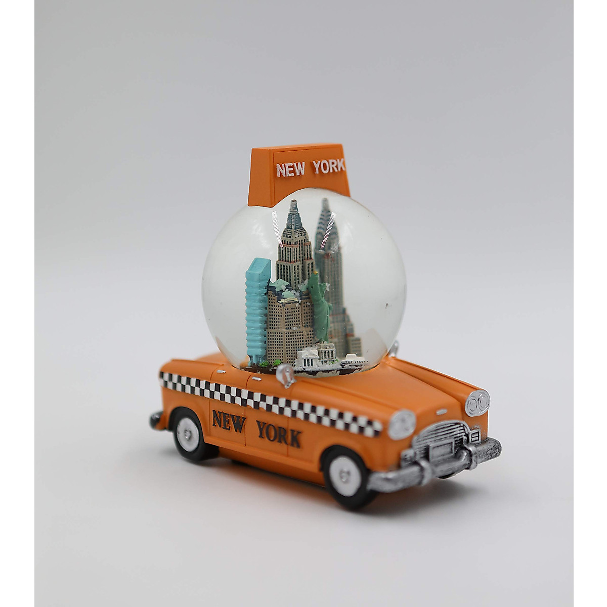 ZIZO New York City Taxi Yellow Cap Snow Globe for Women, Men and Kids Christmas Snowglobe 5 inches