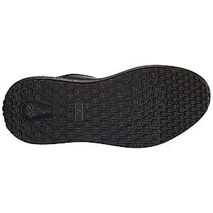 Emeril Lagasse Women's Odin Ez-Fit Slip-Resistant Work Shoe, Black Leather, 8 M US