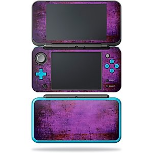 MightySkins Skin Compatible with Nintendo New 2DS XL - Purple Sky | Protective, Durable, and Unique Vinyl Decal wrap Cover | Easy to Apply, Remove, and Change Styles | Made in The USA