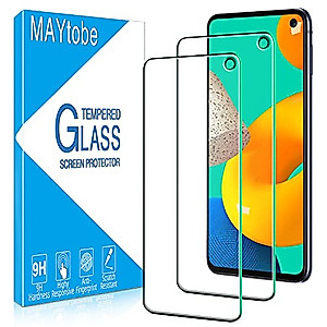 MAYtobe [2 Pack] Screen Protector Designed For Samsung Galaxy S10e Tempered Glass, Case Friendly, Bubble Free, Easy to Install