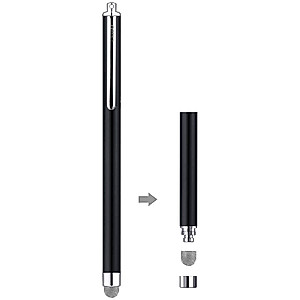 ChaoQ 0.27 Inches (7 mm) Replaceable Mesh Fiber Tips Stylus Pen (Pack of 10)
