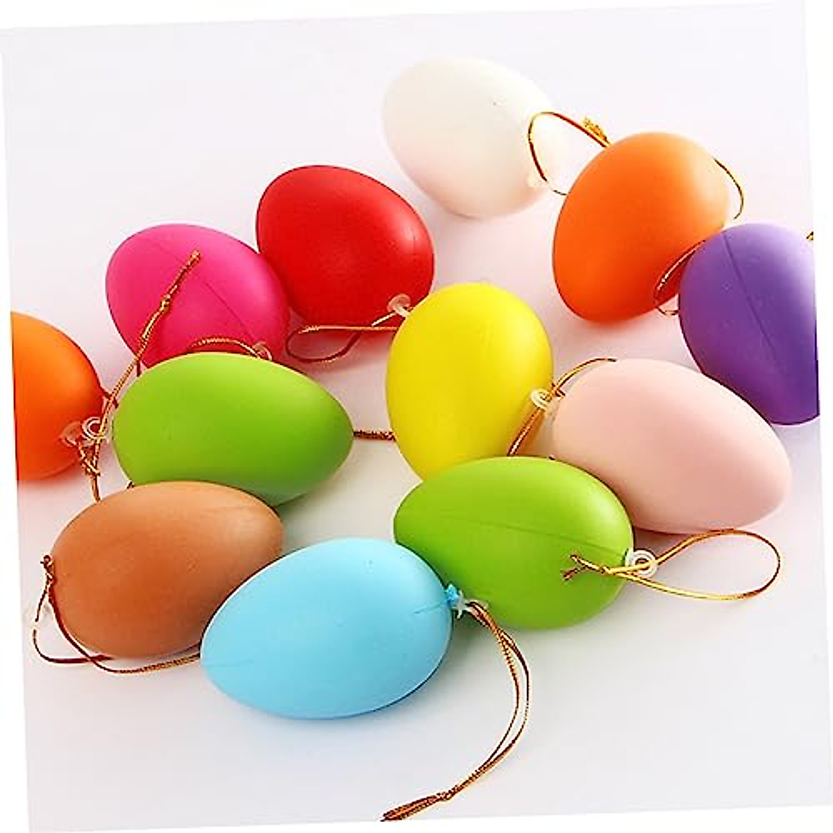 NOLITOY DIY Egg 24pcs Easter Eggs Blind Bag Toys Artificiales Para DIY Gift Artificial Egg DIY Drawing Egg Easter Eggs Surprise Toys Decor Egg Ornament Egg DIY Egg Child Food