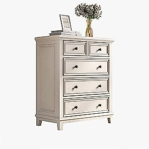BYRCAL Chest of Drawers Solid Wood Drawers Living Room Storage Cabinets Modern Minimalist Drawers Bedroom Multi-Layer Drawer Storage Cabinets for Home