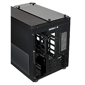 CORSAIR CRYSTAL 280X RGB Micro-ATX Case, 2 RGB Fans, Lighting Node PRO included, Tempered Glass - Black (CC-9011135-WW)