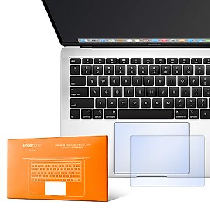 UPPERCASE GhostCover® Touch Premium Trackpad Protectors with Matte Finish, Compatible with 2023 2024 M2/M3 MacBook Air 15", A3114 A2941, 2 Pack, Matte Clear
