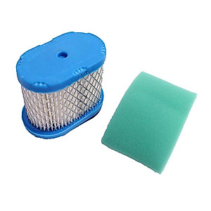 OakTen Replacement Air Filter for Briggs Stratton 498596 with pre-cleaner