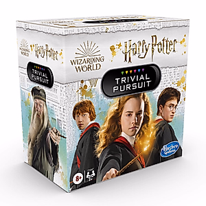 Hasbro Gaming Trivial Pursuit: Wizarding World Harry Potter Edition Compact Trivia Game, 2+ Players, 600 Trivia Questions, 8+ (Amazon Exclusive)