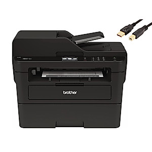 Brother MFC-L27 30DW All-in-One Wireless Monochrome Laser Printer, 2.7” Color Touch, 36ppm, Automatic Duplex (2-Sided), Durlyfish