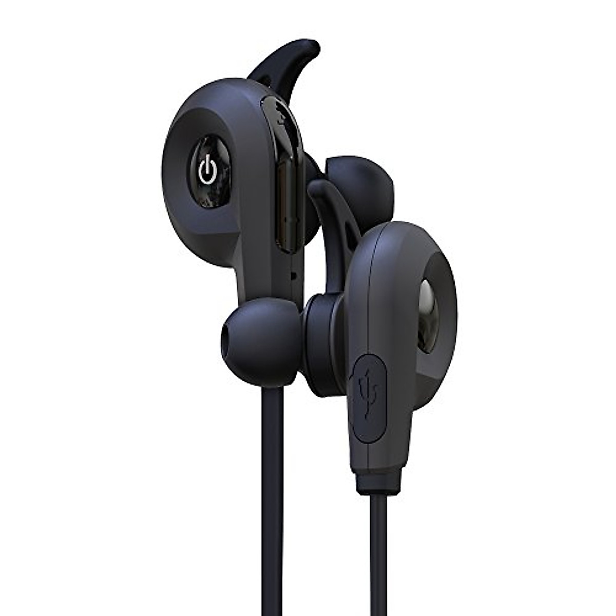 BlueAnt - Pump Lite HD Wireless Sportsbuds, IP54 Sweat-Proof, Siri and Google Integration (Black)