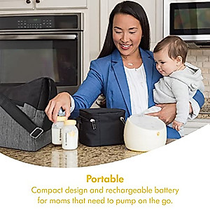 Medela Sonata Smart Breast Pump, Hospital Performance Double Electric Breastpump, Rechargeable, Flex Breast Shields, Touch Screen Display, Connects to Mymedela App, Lactation Support