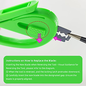 YAMXIN Sliding Gift Wrap Cutter - Wrapping Paper Cutter - Fit Most Gift Wrapping Paper Rolls-Creen - 2pcs