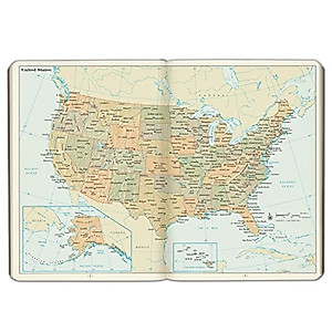 2024 Gallery Leather Desk Weekly Planner - Acadia Black - 8x5.5"