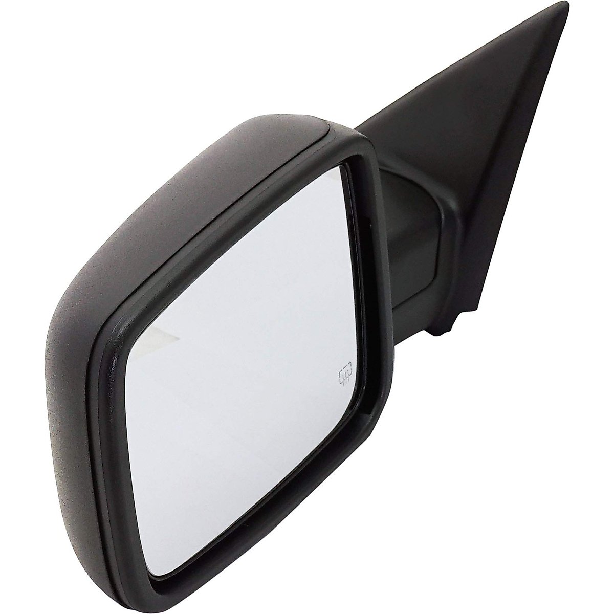 Kool Vue Left Power Heated Door Mirror Compatible With Ram 1500 2011-2013 Textured Crew Cab & Standard Cab