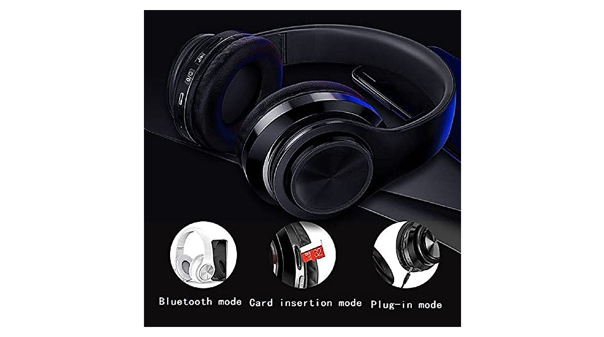 Gzkeji B39 Bluetooth Headset - Wireless, Foldable, 10hr Battery
