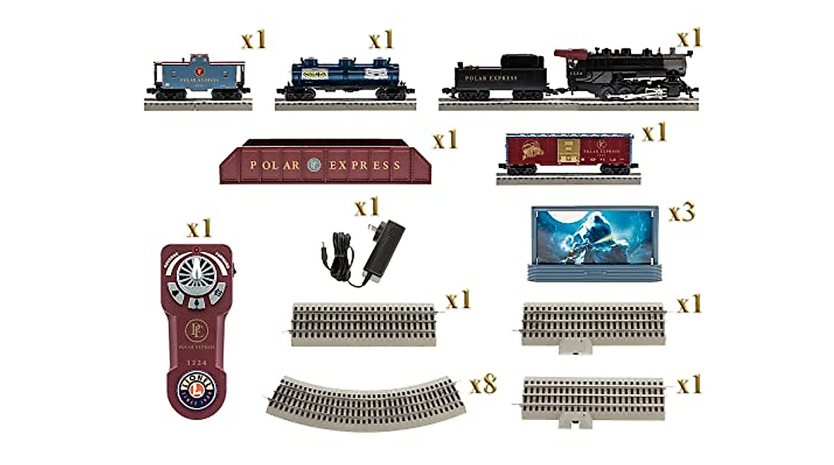 Lionel The Polar Express Electric Train Set with Bluetooth