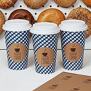 Avery Print-To-The-Edge Kraft Brown Round Gift Labels, 2-1/2 Inch, Pack of 225 (22808)