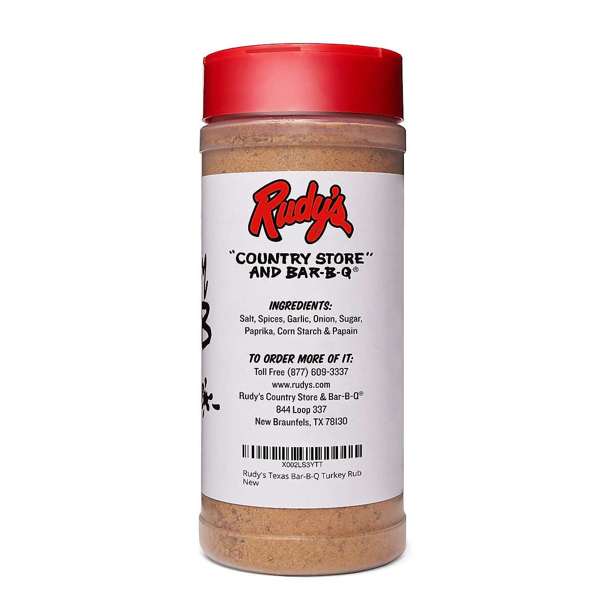 Rudy's Texas Bar-B-Q Turkey Rub