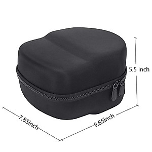 LOVEDAY Hard Travel Case for Oculus Quest 2 VR Gaming Headset Controllers Accessories Waterproof Carring Case (Black)