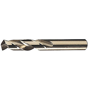 3/8" Cobalt Steel Screw Machine (Stub) Length Drills, USA - 3 Pieces