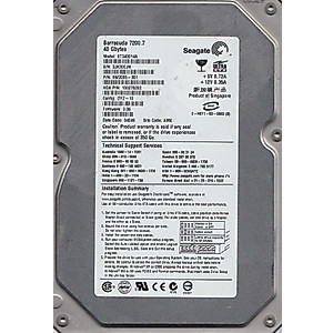 Seagate Barracuda 7200.7 40GB UDMA/100 7200RPM 2MB IDE Hard Drive