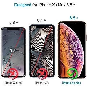 ORIbox Case Compatible with iPhone Xs max , with 4 Corners Shockproof Protection