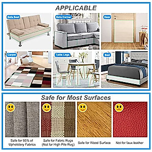 Furniture Protectors from Cats Couch Corner Protector for Anti Cats Scratch Protectors Deterrent for Furniture Tape XL - 8 Pack