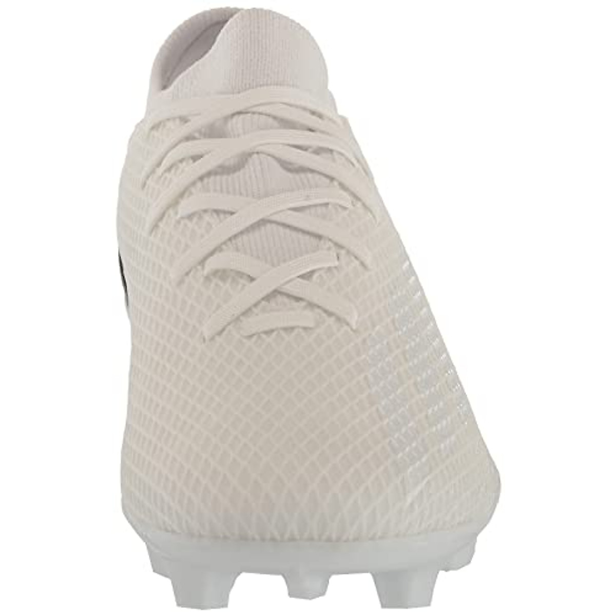 adidas Unisex X SPEEDPORTAL.3 Firm Ground Soccer Shoe, White/White/Black, 9 US Men