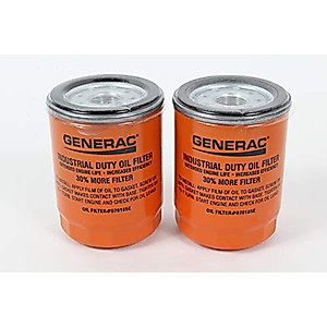 Generac 2 Pack Genuine 070185ES Oil Filter Fits 070185E 70185 OEM
