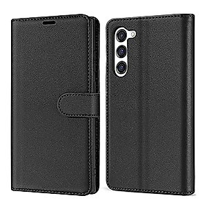 Neiye Compatible with Samsung Galaxy S23+Plus Wallet Case with RFID Blocking Card Slots Stand Magnetic Closure Flip PU Leather Phone Cover for Samsung Galaxy S23 Plus Case Wallet(6.6 inch-Black)