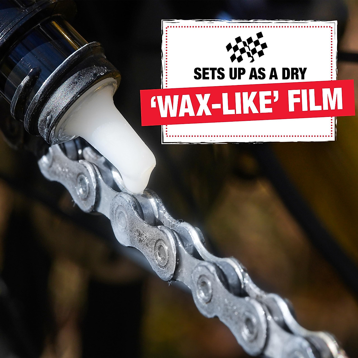 Finish Line Dry Bike Lubricant with Teflon Squeeze Bottle 8 oz.