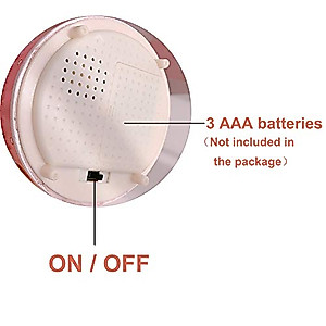 AVEKI Unicorn Snow Globe, 3.94 Inch Automatic Snowfall Musical Snow Globe with Lights Cute Rainbow Snow Lights for Kids Babies Birthday Christmas New Year Gifts(Blue)