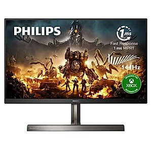 PHILIPS Momentum 329M1RV 32" 4K HDR 400 Gaming Monitor, Designed for Xbox, 144Hz, USB-C PD 65 Watts, 1 ms Response Time, 4Yr Advanced Replacement, Height-Adjustable