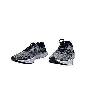 Nike Men's React Infinity Run Flyknit 3 Running Shoes, Black/DK Smoke Grey-Grey Fog, 11.5 M US