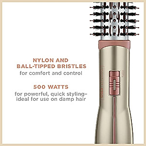 INFINITIPRO BY CONAIR Frizz Free 1 1/2-inch Hot Air Brush, Dryer Brush