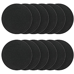Compost Bin Filter, 6.7 inch Charcoal Filters for Kitchen Compost Bucket Home Countertop Compost Pail Relpacement Filter, 12-Pack