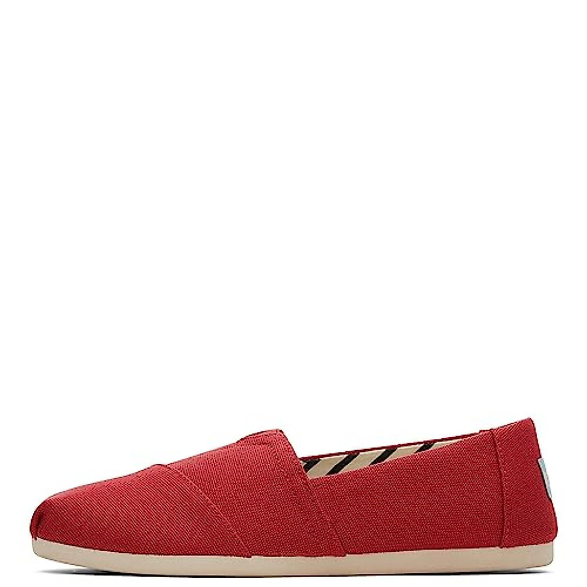TOMS Women's, Alpargata Recycled Slip-On Red