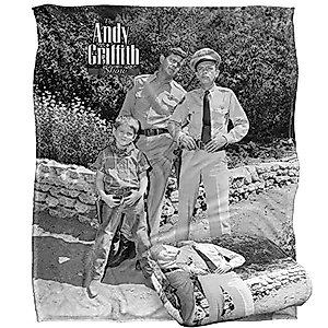 Andy Griffith Lawmen Officially Licensed Silky Touch Super Soft Throw Blanket 50" x 60"
